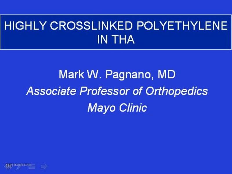 Why I Use Cross-Linked Polyethylene - Orthogate