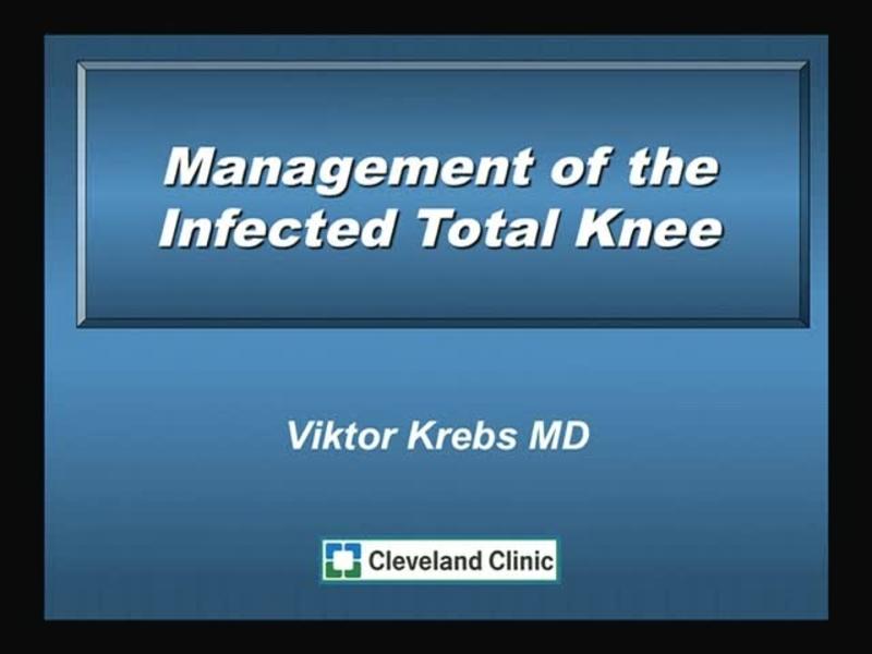 Management of the Infected Total Knee - Orthogate